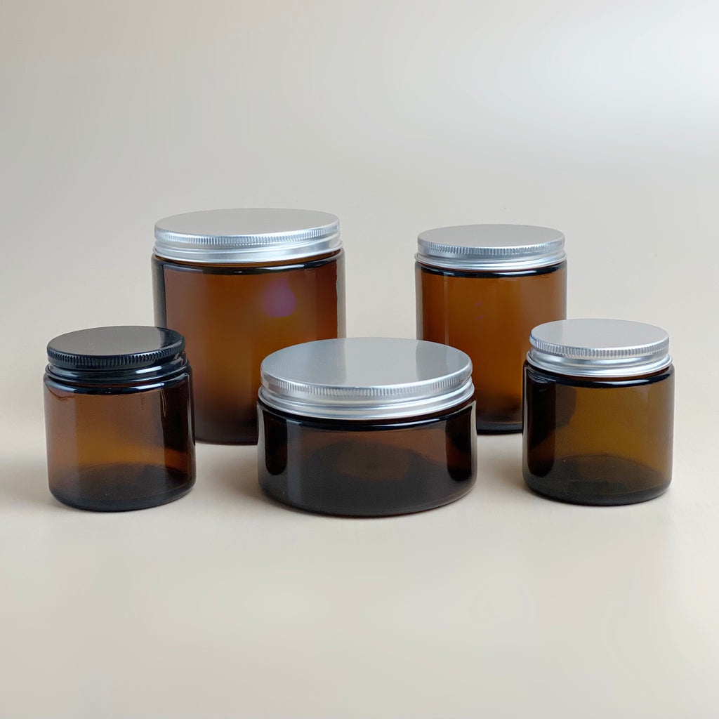 Amber Glass Candle Jar 100ml / 200ml / 250ml / 500ml | Shopee Philippines