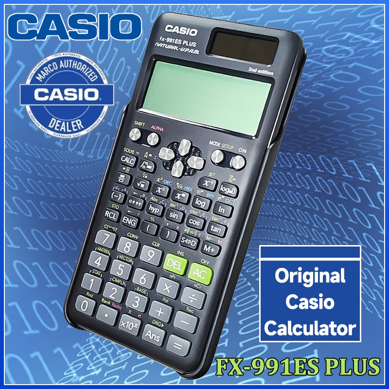 CASIO Fx-991ES PLUS Scientific Calculator Big and Clear Display School ...