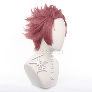 Misscoo Anime Blue Lock Sae Itoshi Cosplay Wig Short Curly Heat ...