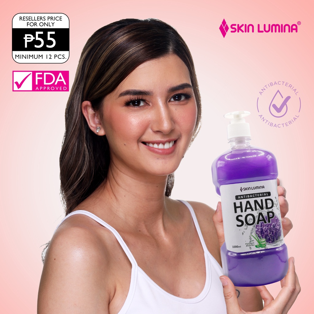 [FDA APPROVED] Skin Lumina Antibacterial Hand Soap w/ Aloe Vera Extract ...