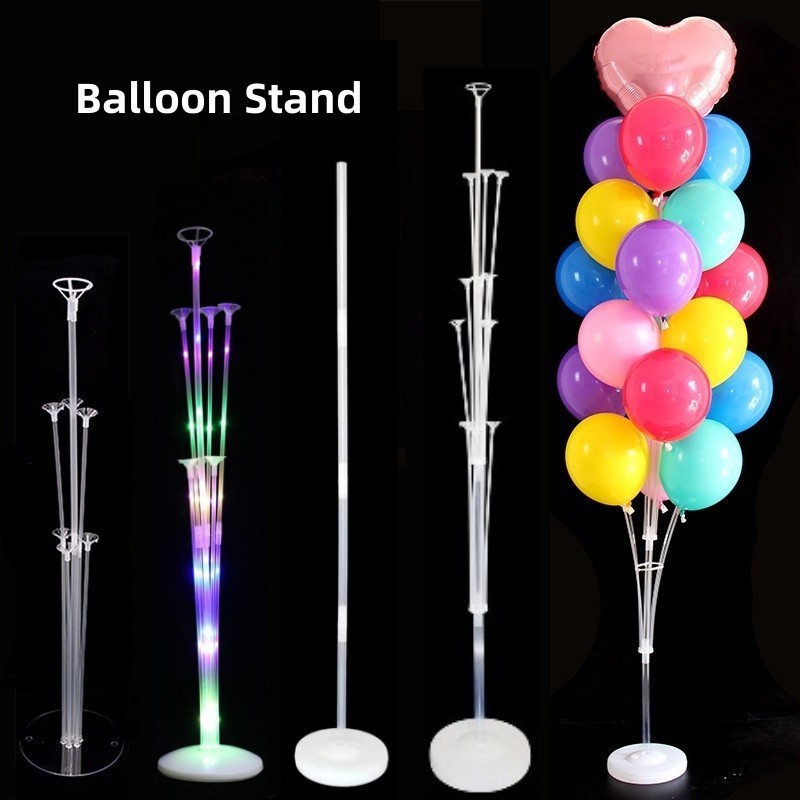 Assorted Balloon Stand Holder With Light Balloon Standee Arch Set ...