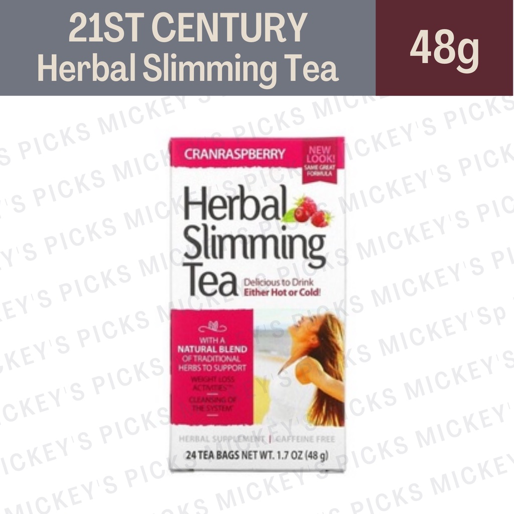 21st Century, Herbal Slimming Tea, Caffeine Free, 24 Tea Bags, 1.7 oz ...