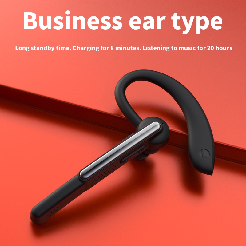 P40 Bluetooth Earphone Wireless TWS Business Bone Conduction Headset Hi ...