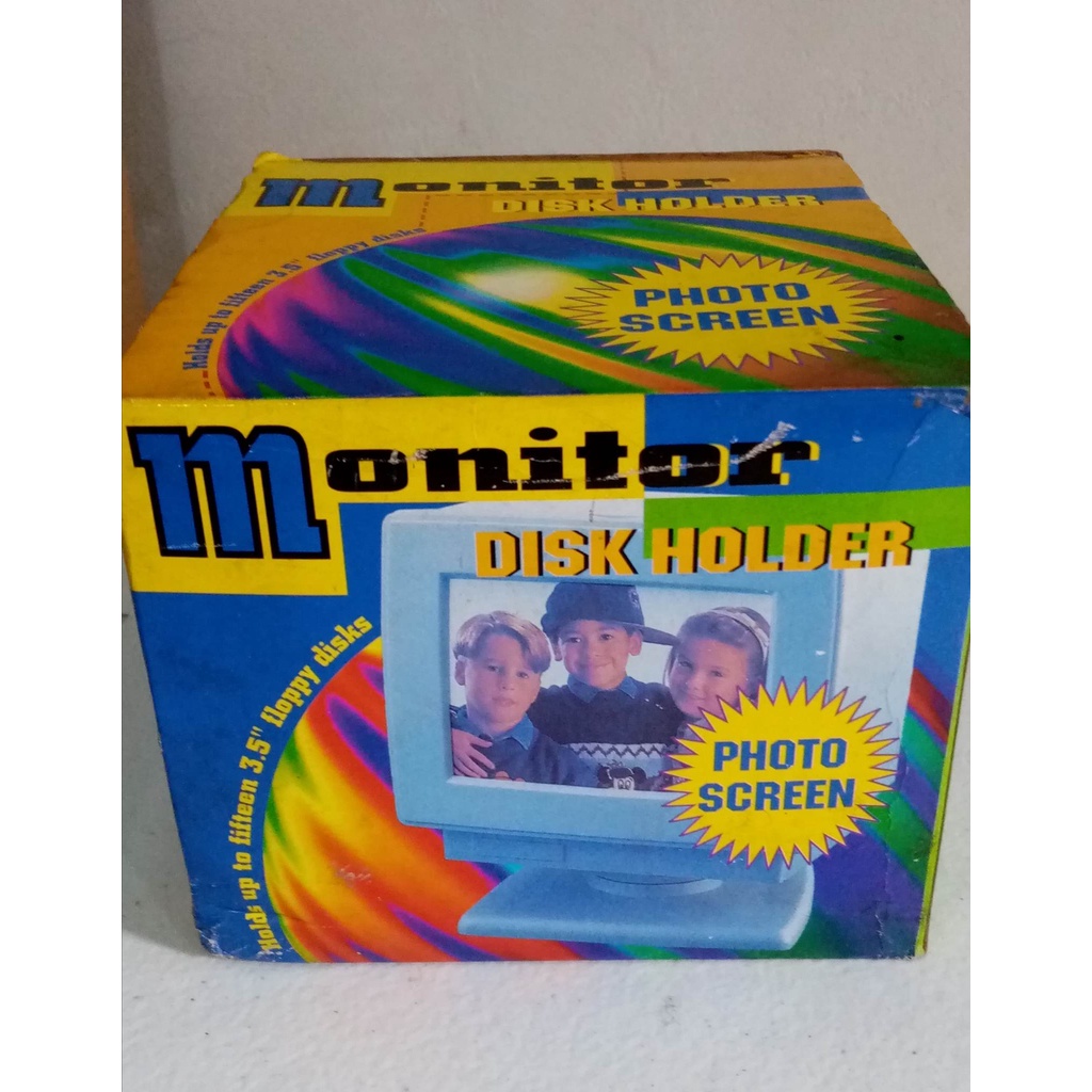 Super Rare Vintage CRT Monitor Style Diskette Case | Shopee Philippines