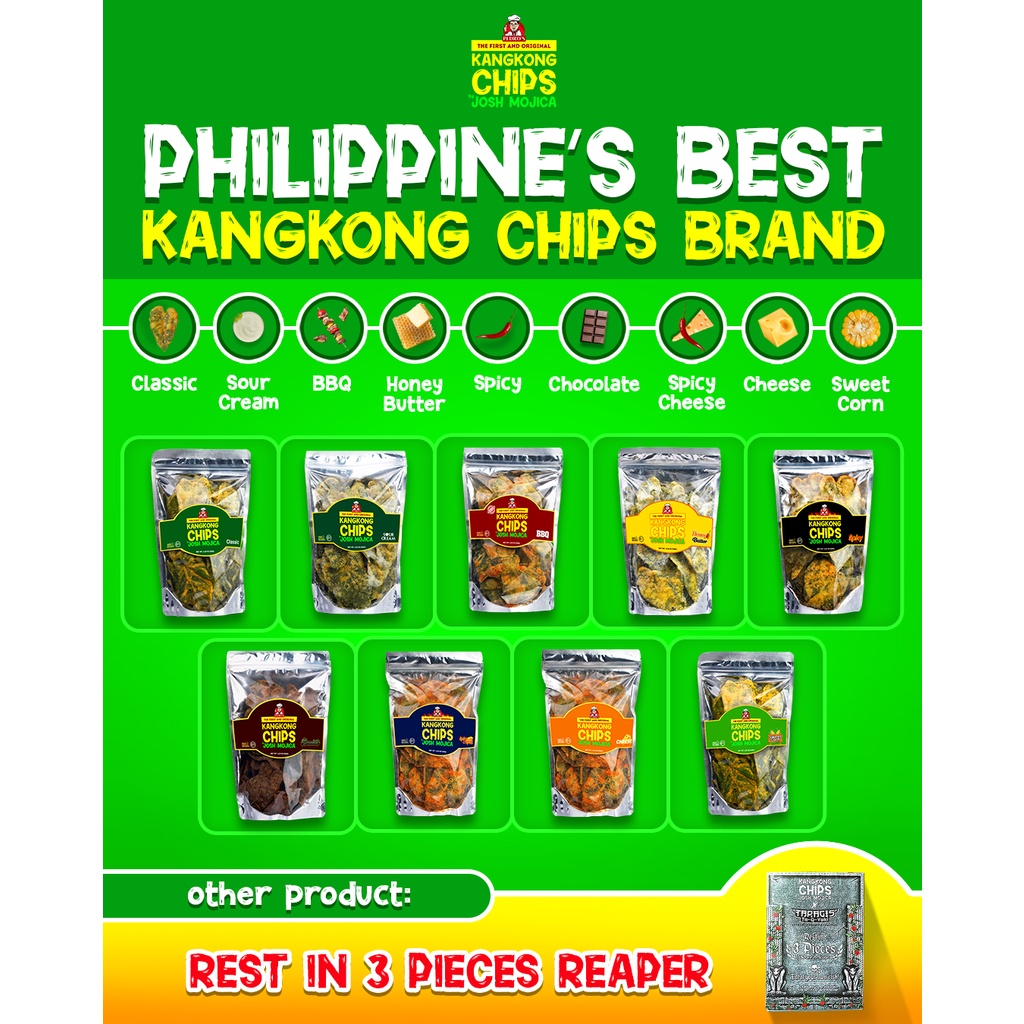 BEST SELLER KANGKONG CHIPS ORIGINAL (TRENDING CHIPS) SPICY BARBEQUE ...