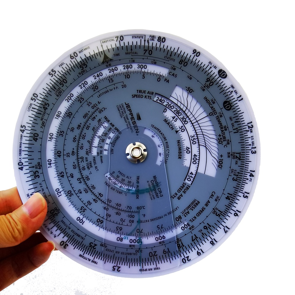 Aviation Round Shape Circular Vector Flight Measuring Computer ...