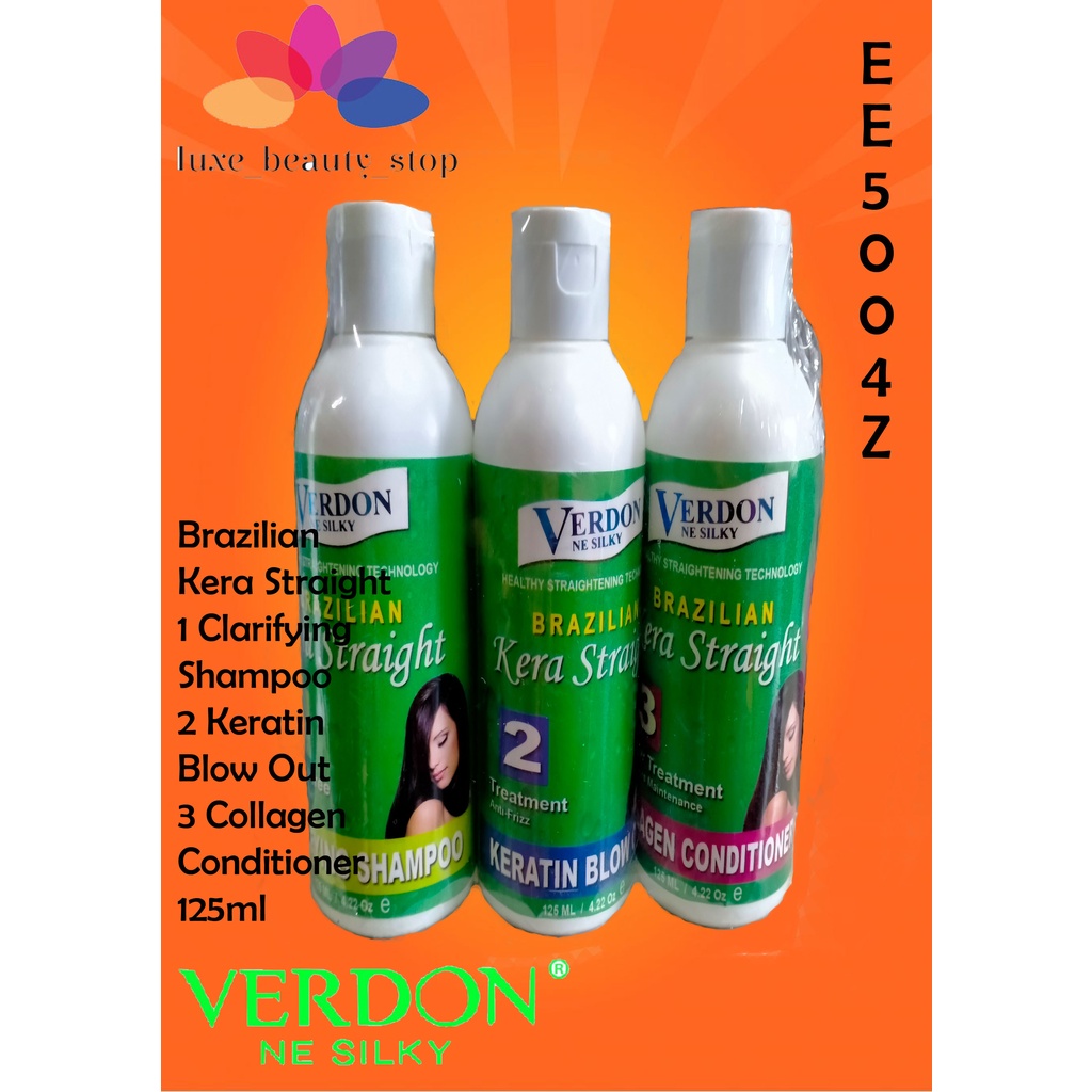 Verdon NE Silky Brazilian Blowout kerastraight | Shopee Philippines