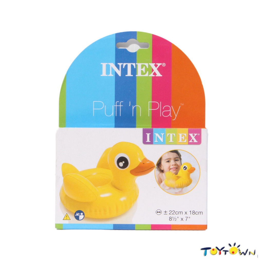 Intex - Puff `n Play-Happy Duck | Shopee Philippines