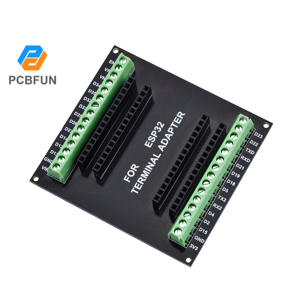 Pcbfun ESP32 ESP32S CP2102 2.4GHz WiFi+Bluetooth Development Board/Expansion Board | Shopee ...