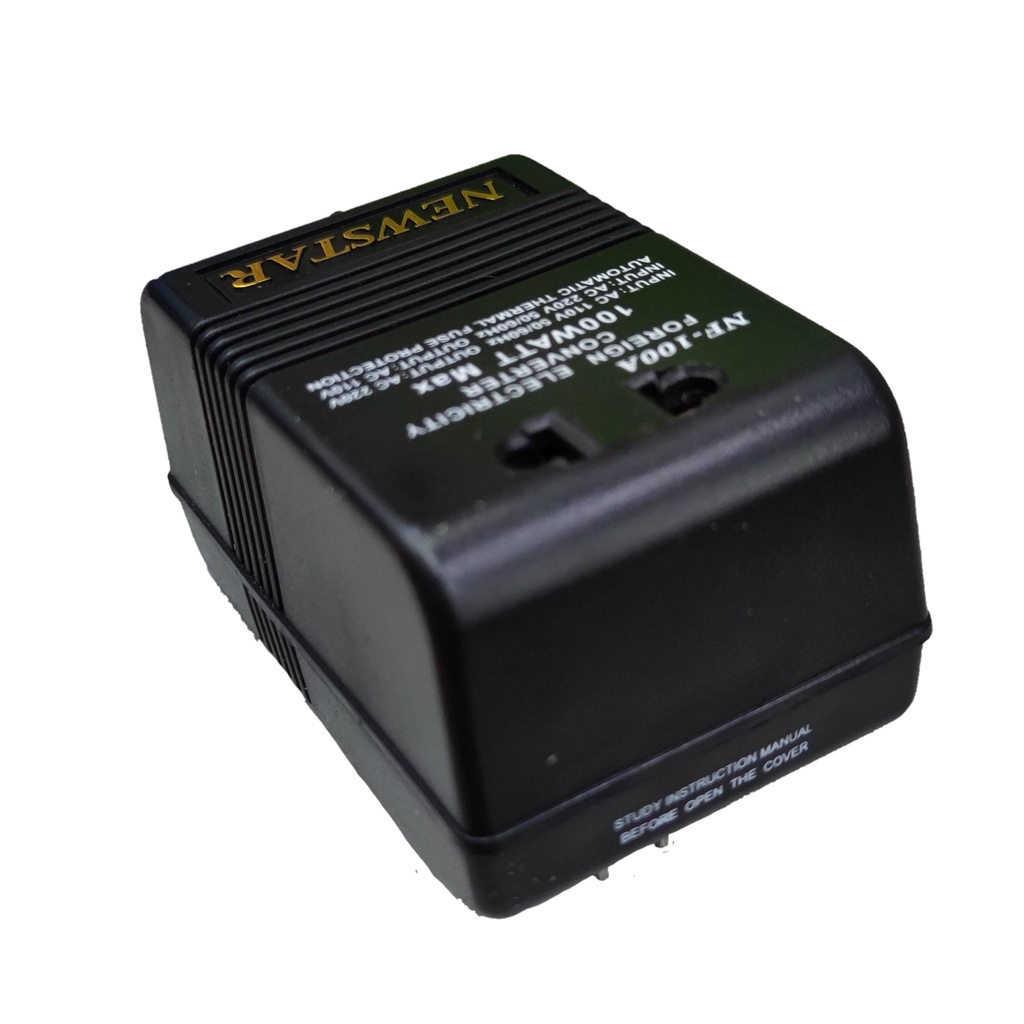 NewStar Travel Converter 220V - 110V 100W Capacity , Step Down ...