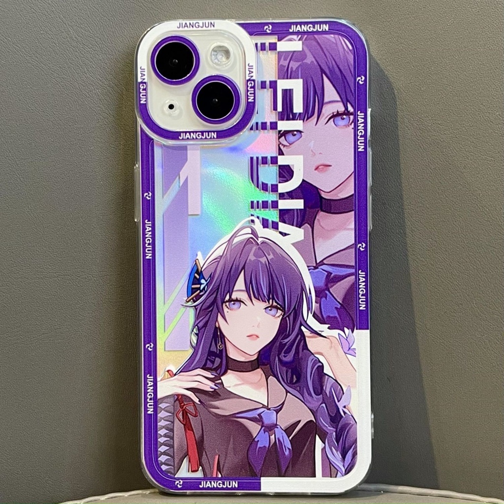 iPhone Case Raiden Shogun For iPhone 14 13 Pro max X/XS/XR Apple 8 plus ...