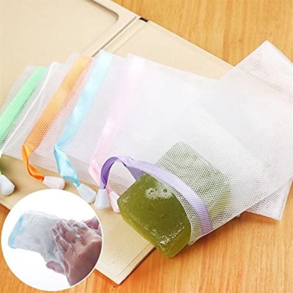 original-freebies-soap-sabon-net-mesh-soap-bag-saver-pouch-bar-soap