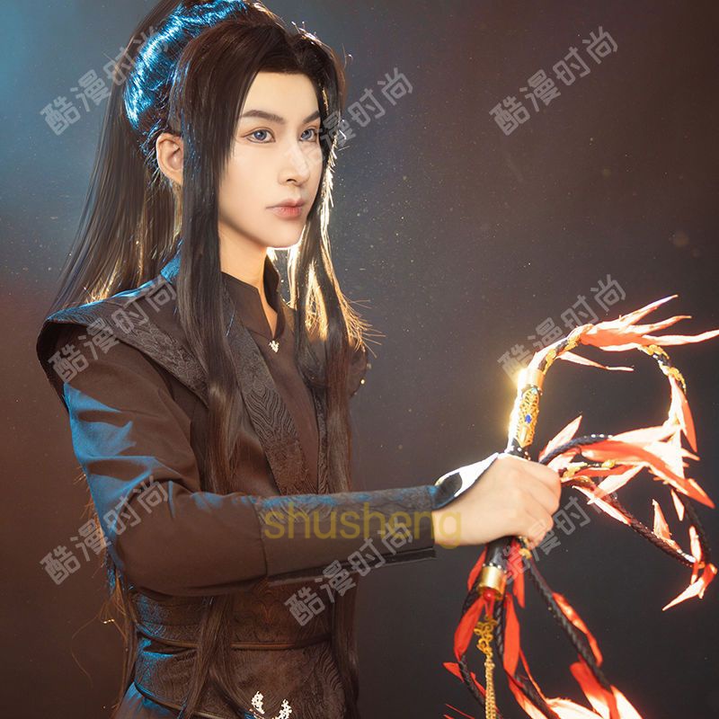 Anime Straw Guan Ci Fu He Xuan Cosplay Costume Sha Po Lang Chang Geng ...