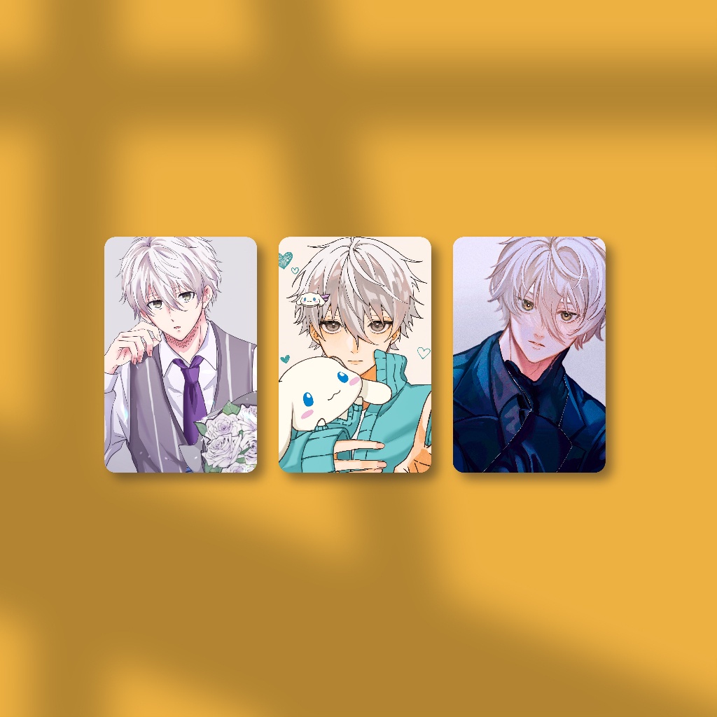[ Photocard ] Seishiro Nagi Blue Lock Anime Character Rounded Corner ...