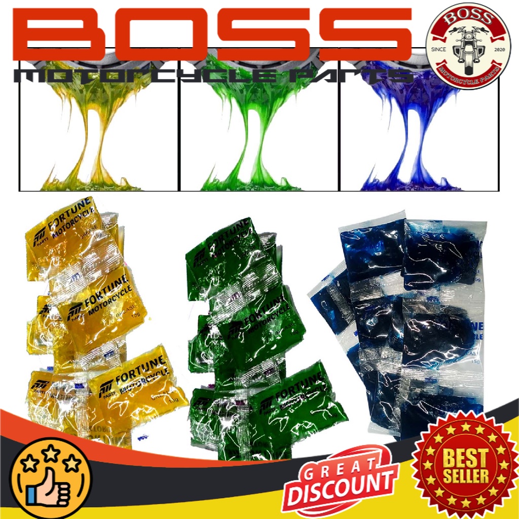 GREASE SACHET GREASE FOR MOTORCYCLE 10G/15G (GR-001/002) SOLD PER PIECE ...