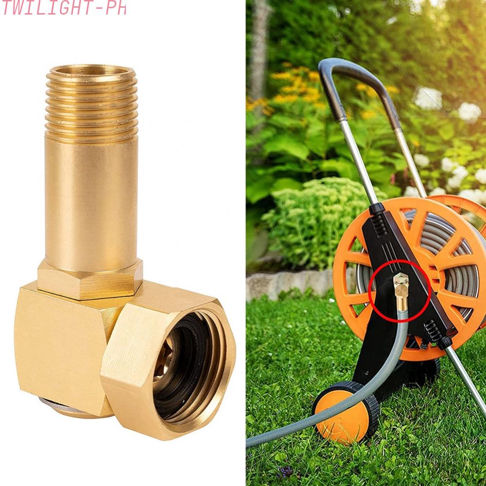 Garden Hose Adapter Brass Replacement Part Swivel Hose Reel Parts,Fittings - UniTop