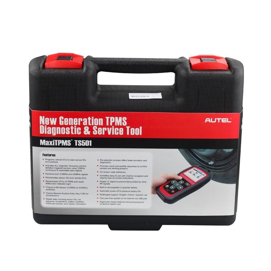 Autel MaxiTPMS TS501 OBD2 Diagnostic Scan Tool TPMS MX-Sensor Prgramming 315 MHz - UniTop