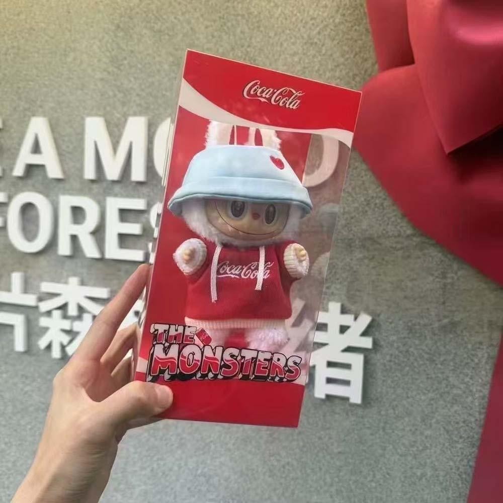 SHIHANG Labubu Coca-Cola Series Plush Doll, Collectible Model Coca-Cola ...