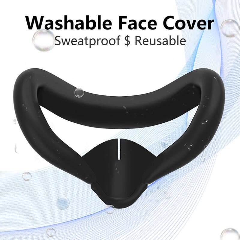 [READY STOCK] VR Face Cover For Meta Quest 3 Silicone Case Replacement ...