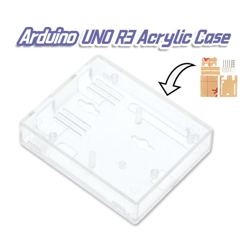 Clear Arduino Case Protective Enclosure Acrylic Computer Box for ...