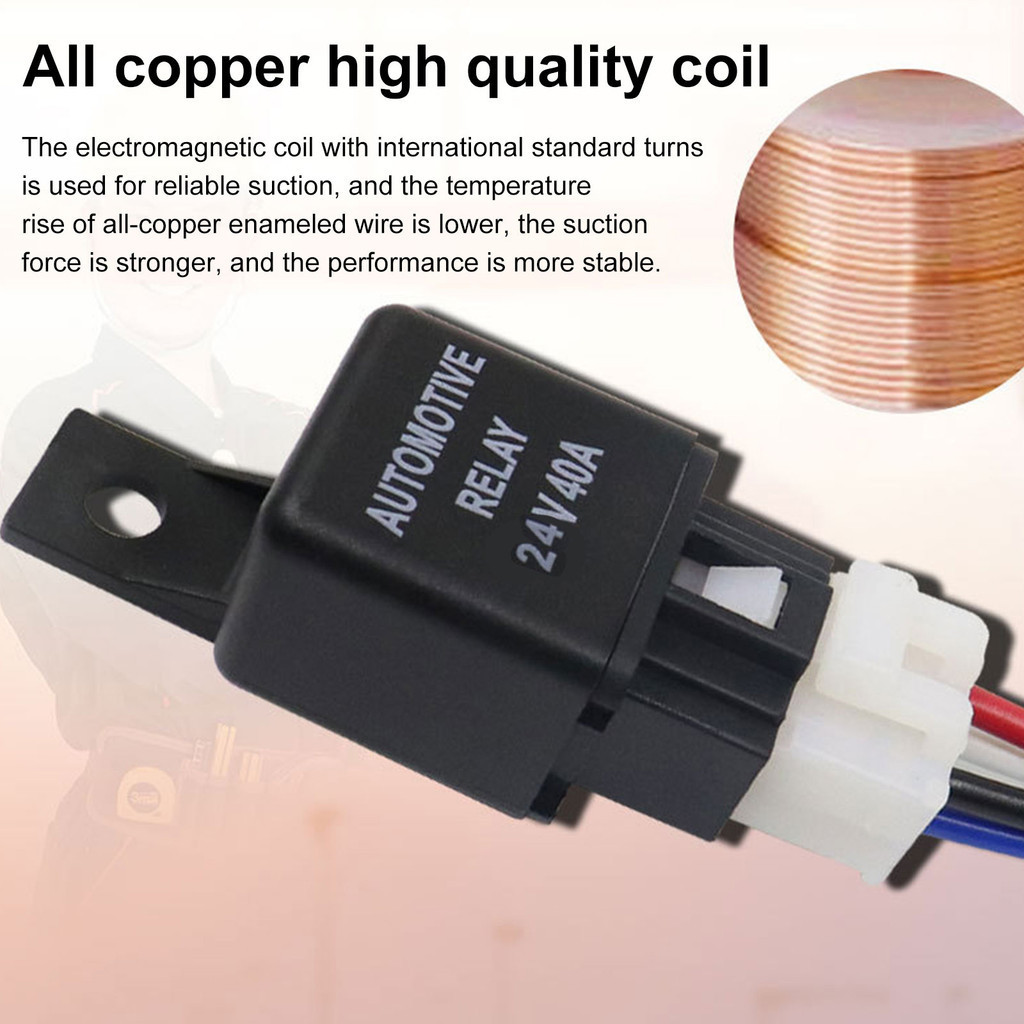 ST Replacement heavy duty switch fan relay fan relay 24V 40A - PFL Store