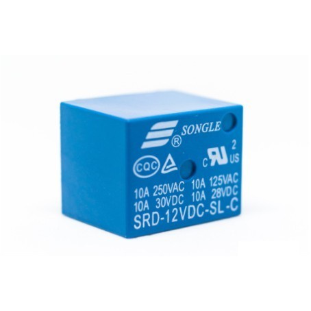 5 Pin Mini SPDT Relay 12V 10A 250V - CBDR Store