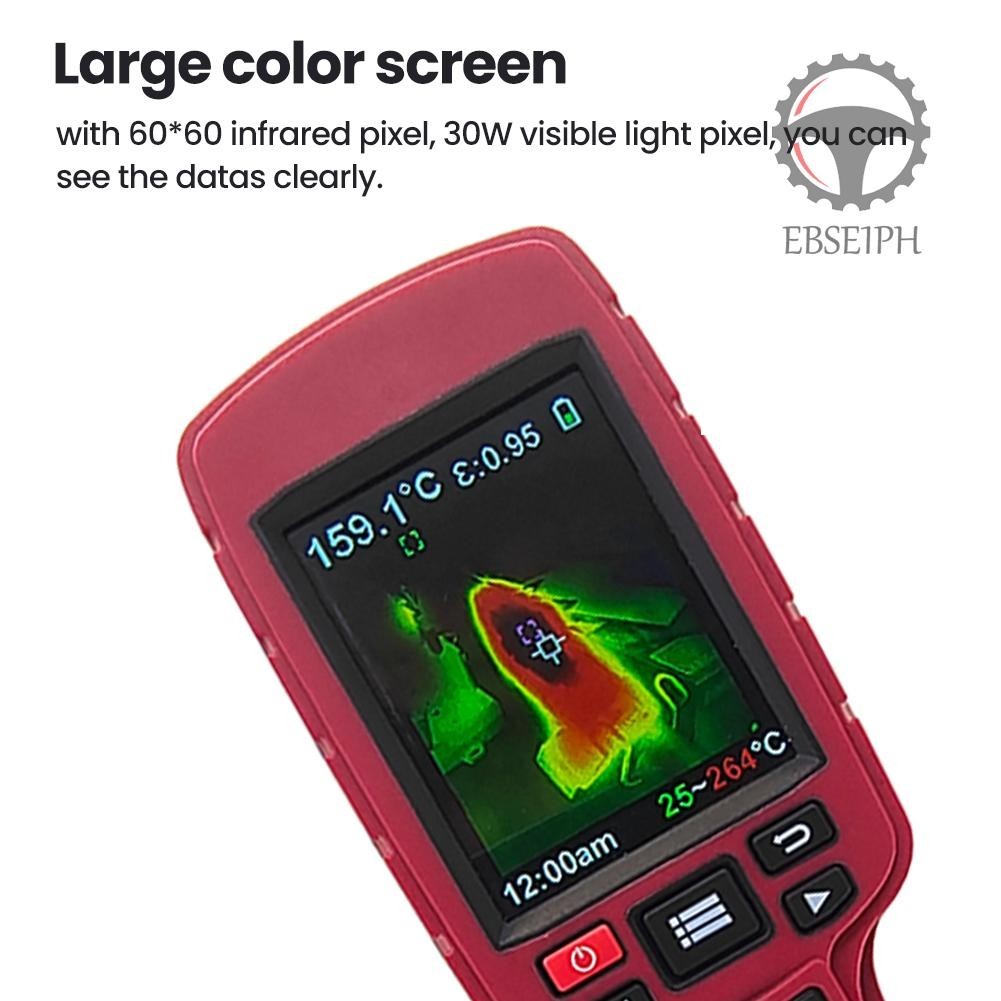 Ebsrph 60 * 60 Pixel Portable Infrared Thermal Imager Handheld Clear ...