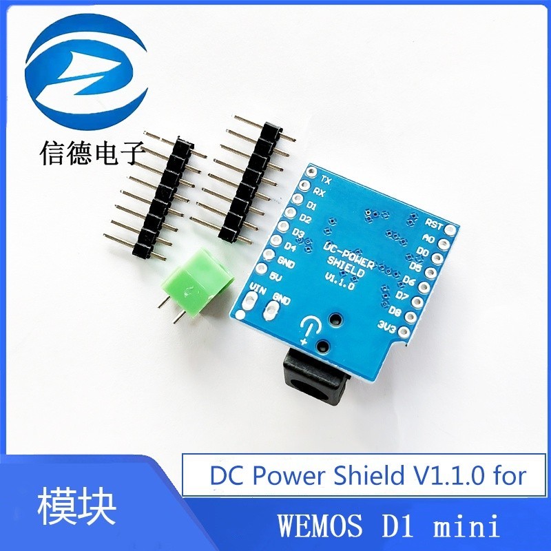 DC Power Shield V1.1.0 for / WEMOS D1 mini sensor - PFL Store