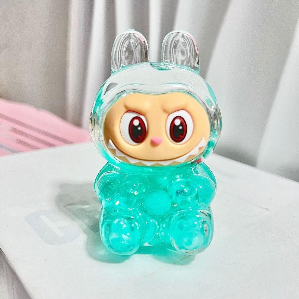 JZCTWE Candy Color Labubu Dolls, Night Glow Noctilucent Cartoon Acrylic ...