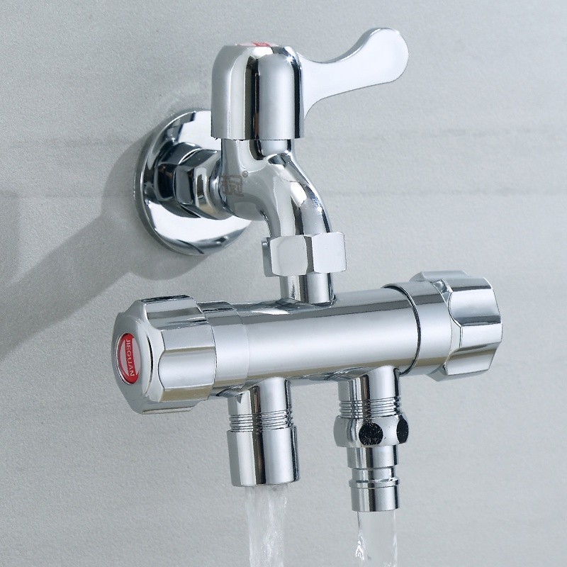 Faucet one-point-two adapter washing machine double-outlet dual-use ...