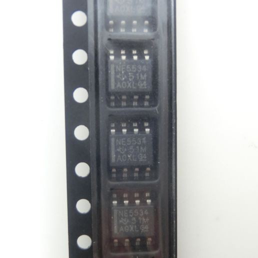 PabrikaSMD NE5534DR SOP-8 single-channel high-efficiency low-noise operational amplifier TI ...