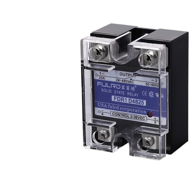 Single-phase solid state relay 220v AC ssr-40da contactor 24V DC ...