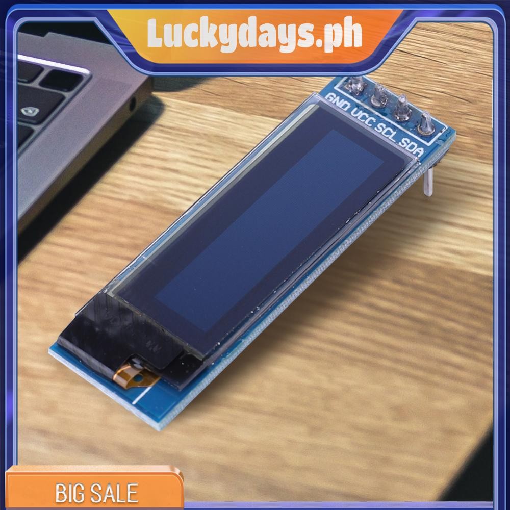 0.91 Inch OLED Module IIC 128x32 DIY Module Compatible with 3.3V-5V ...