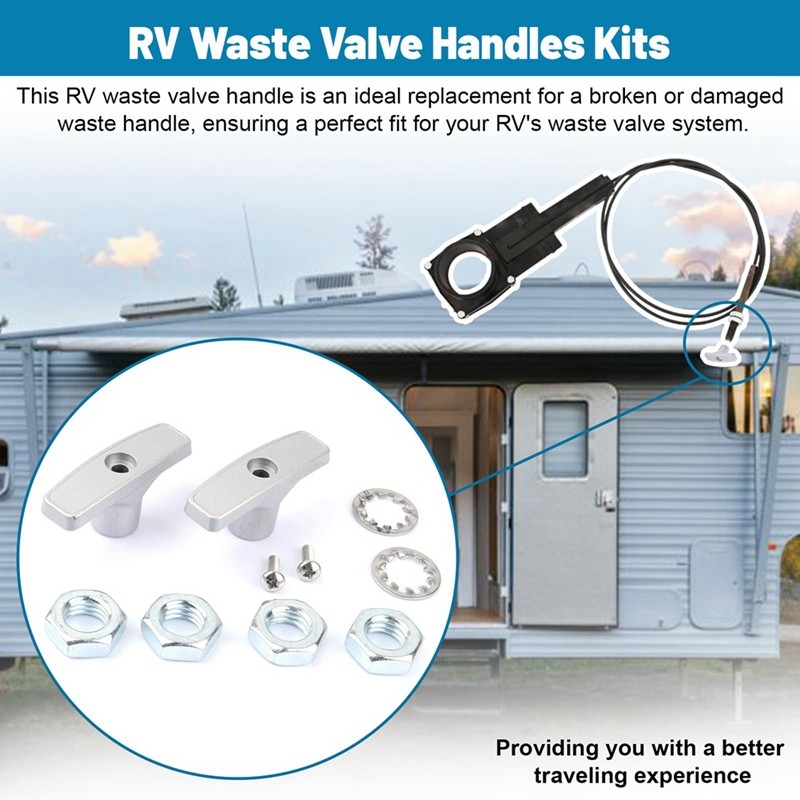 Available RV Sewer Valve Handle Replacement for Waste Valve Extension ...