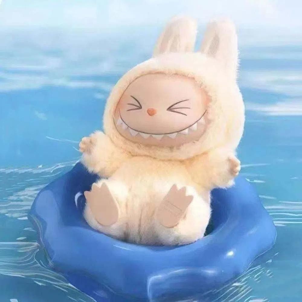 REBACCA Angel Labubu Plush Doll, Collectible Anti-lost Labubu Doll ...