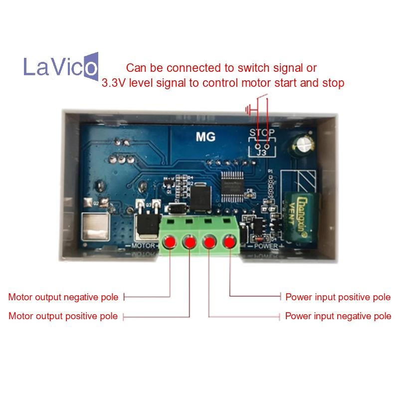 [LaVico] Motor Controller PWM Adjustable Speed Digital Display Encoder Duty Ratio Frequency MAX ...