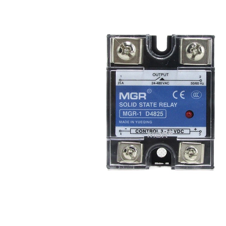 CODGenuine Megel solid state relay MGR-1 D4825 25A DC controlled AC SSR ...