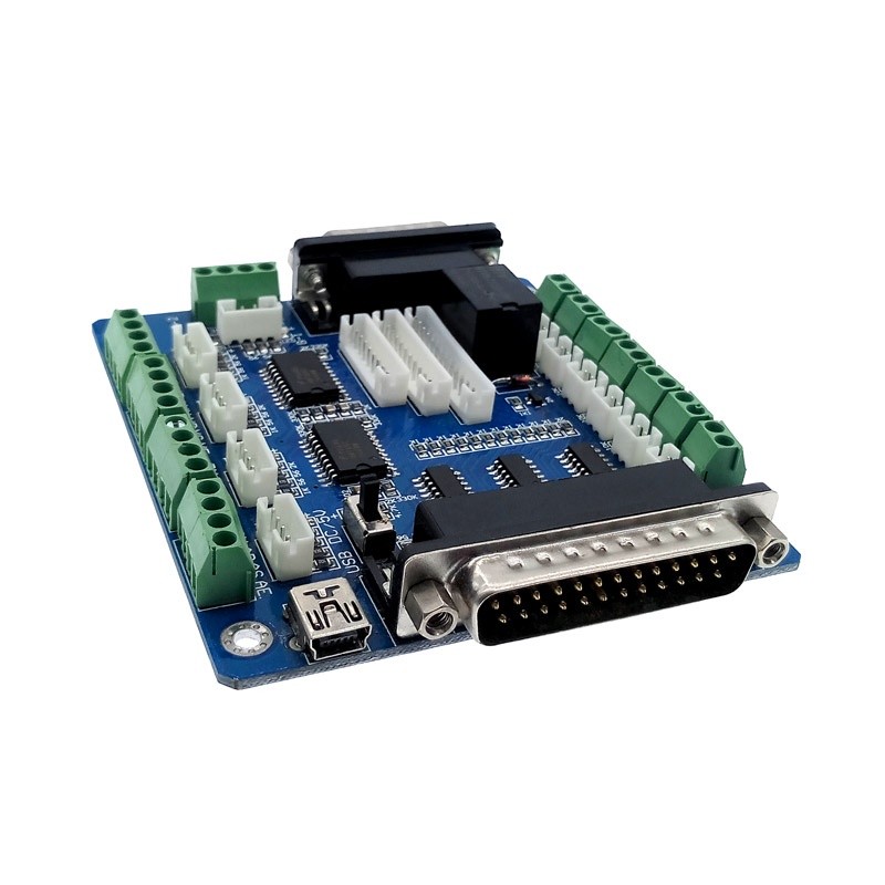 new Breakout board 4 Axis 100KHz stepper motion controller card driver ...