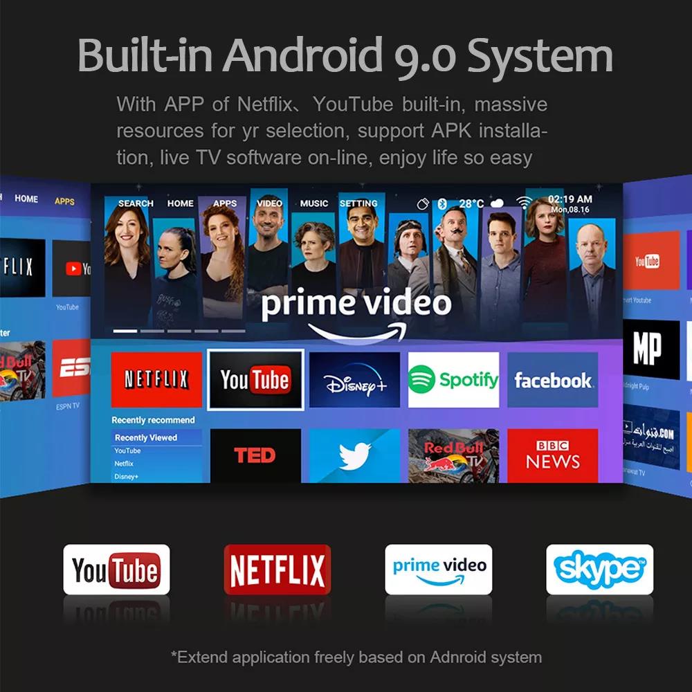 ZEEMR Diva Pro Mini Projector Home Smart Small Projector AI Support 4K ...