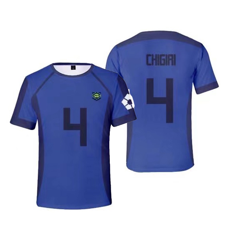 Anime Blue Lock Isagi Yoichi Bachira Meguru Cosplay Costume Wig Blue ...