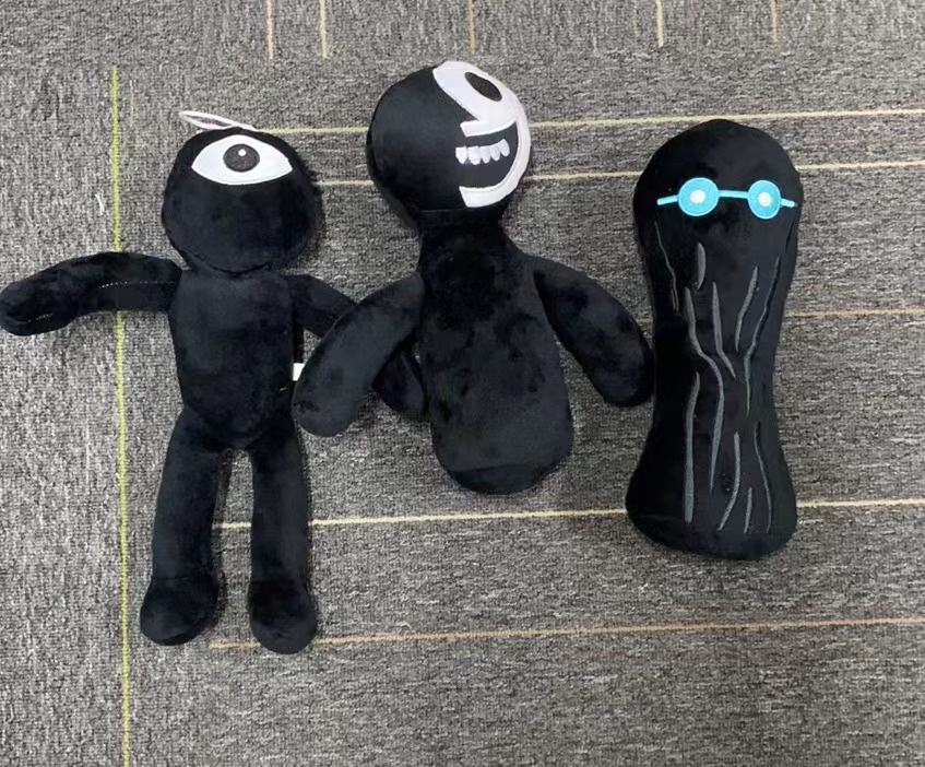 Roblox:Doors Stuffed Plush Toy Rainbow Friends Roblox Doors Game ...