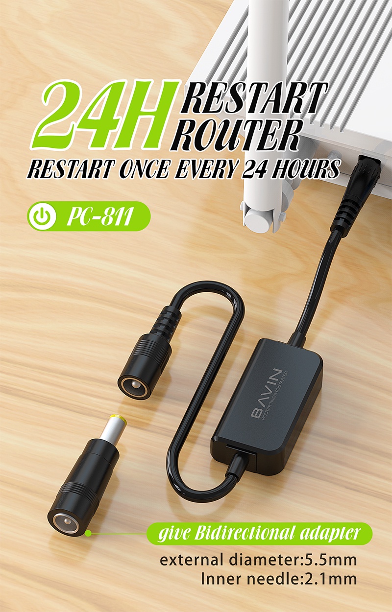 BAVIN PC811 WIFI Router Cable Adapter Booster Modem Wifi Converter 5V ...