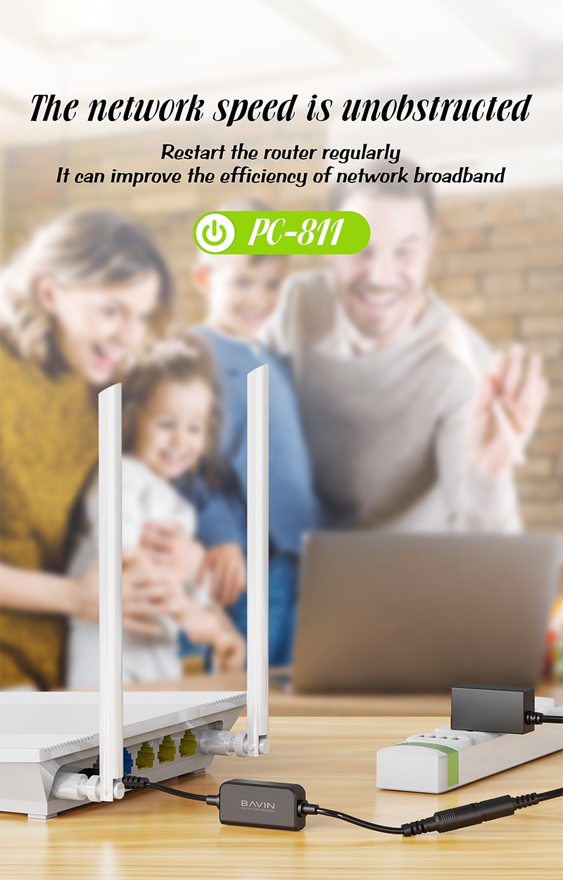 BAVIN PC811 WIFI Router Cable Adapter Booster Modem Wifi Converter 5V ...