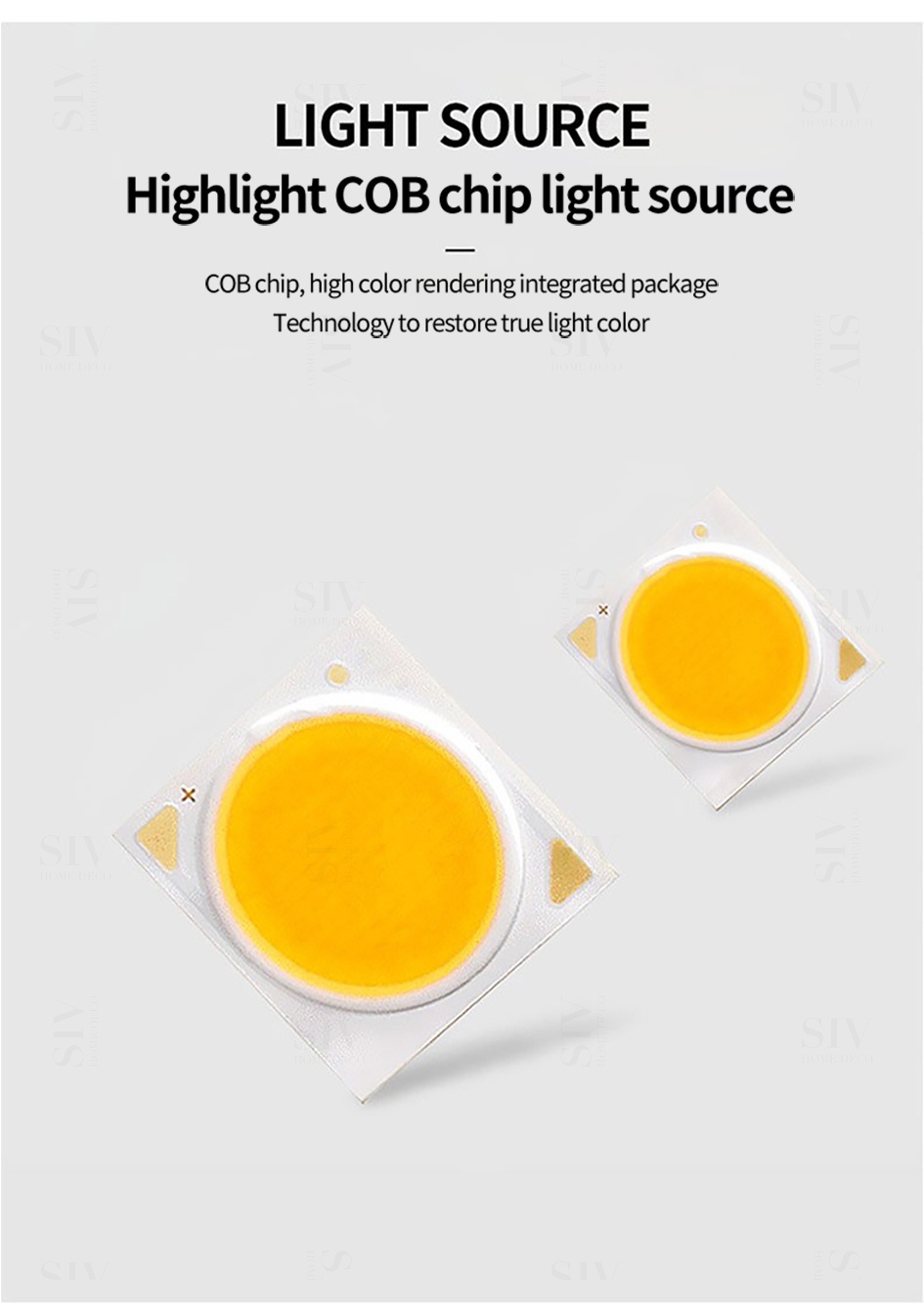 Siv 20W Track Light Set 4 Tracking Lights + 1 Track Spotlight Rail Led ...