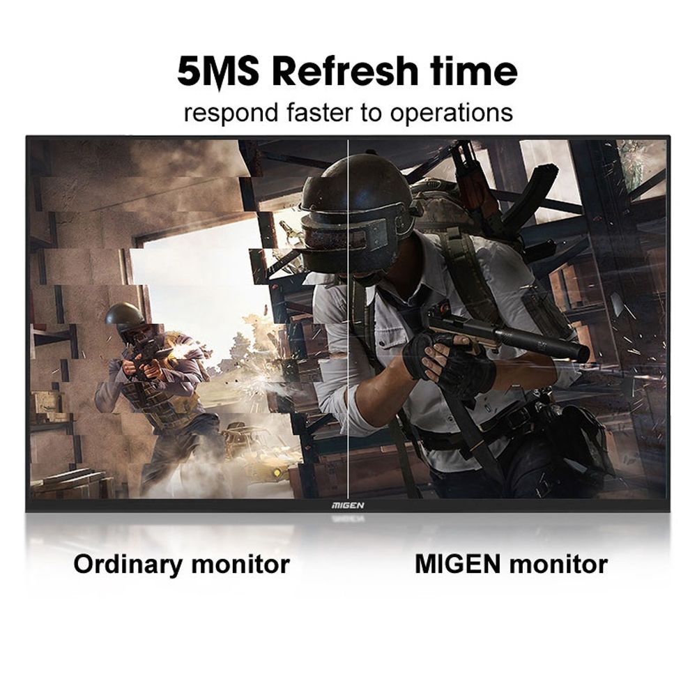 EasyPC | Migen N2468 24 inch Monitor, IPS Display , FULL HD, 75hz ...