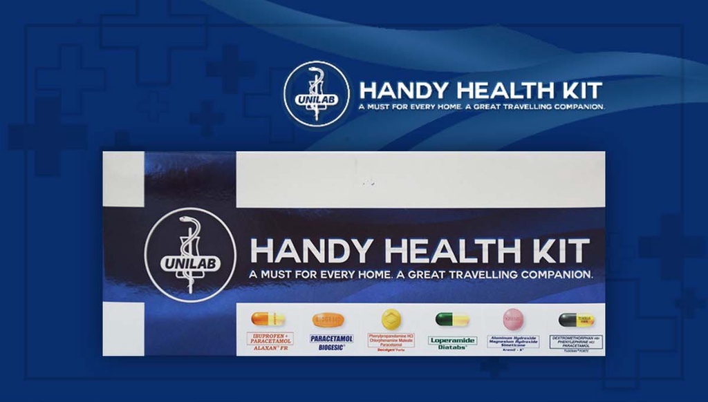 Unilab Handy Health Kit - Medicines for First Aid and Medical ...