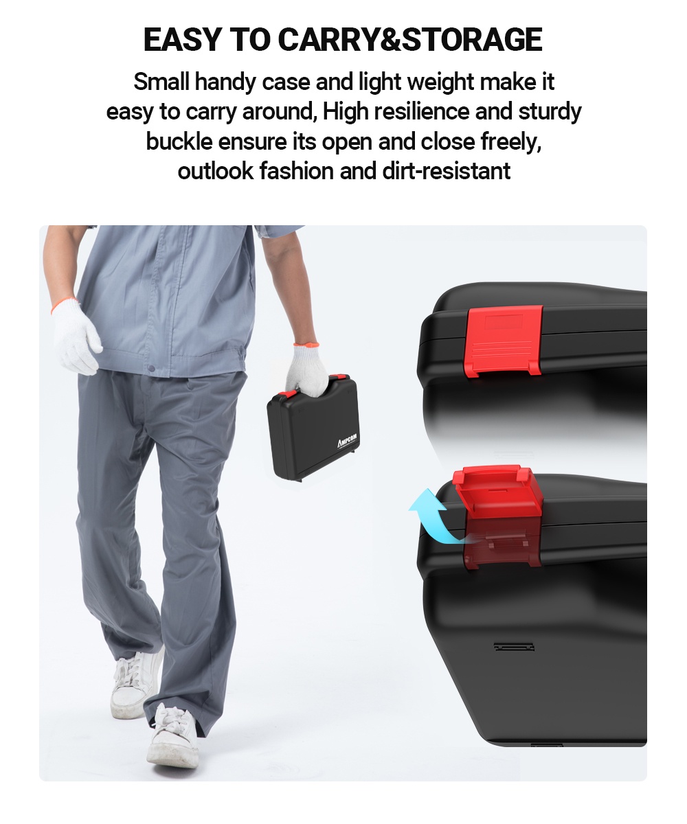 Ampcom Network Tool Kit 12 In 1 Professional Portable Ethernet Computer Maintenance Lan Cable