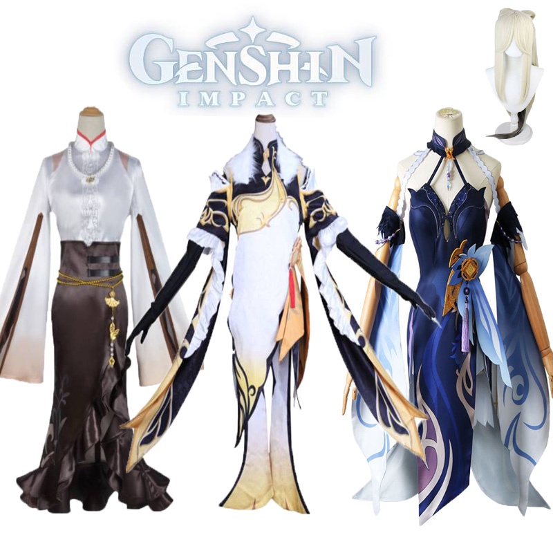 Game Genshin Impact Ningguang Latern Rite Cosplay Costume New Skin