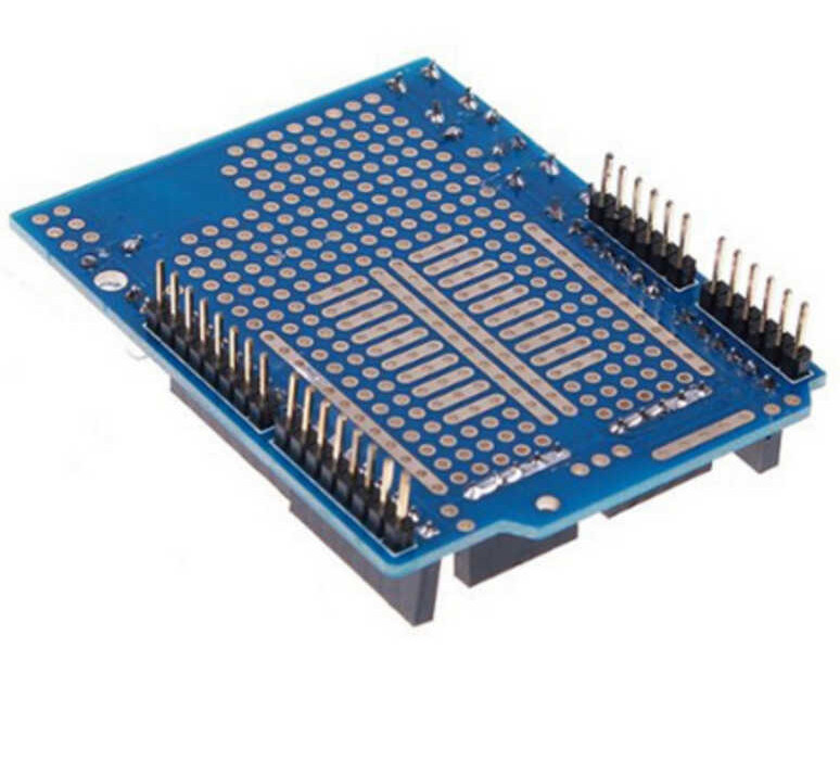 Mini breadboard prototype expansion board based on 328P ProtoShield ...