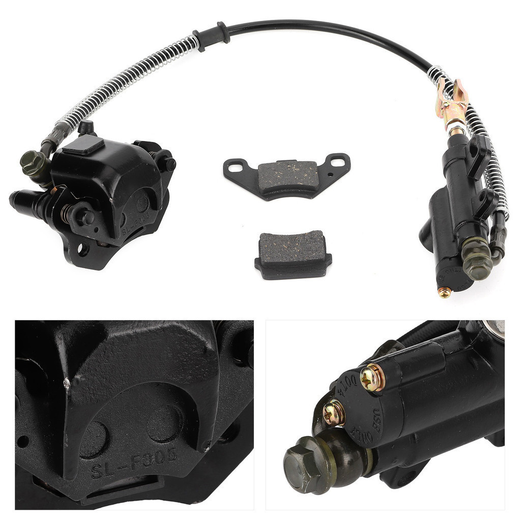 TMA~Rear Brake Master Cylinder Caliper Assembly Fit For 50cc125cc ATVs ...